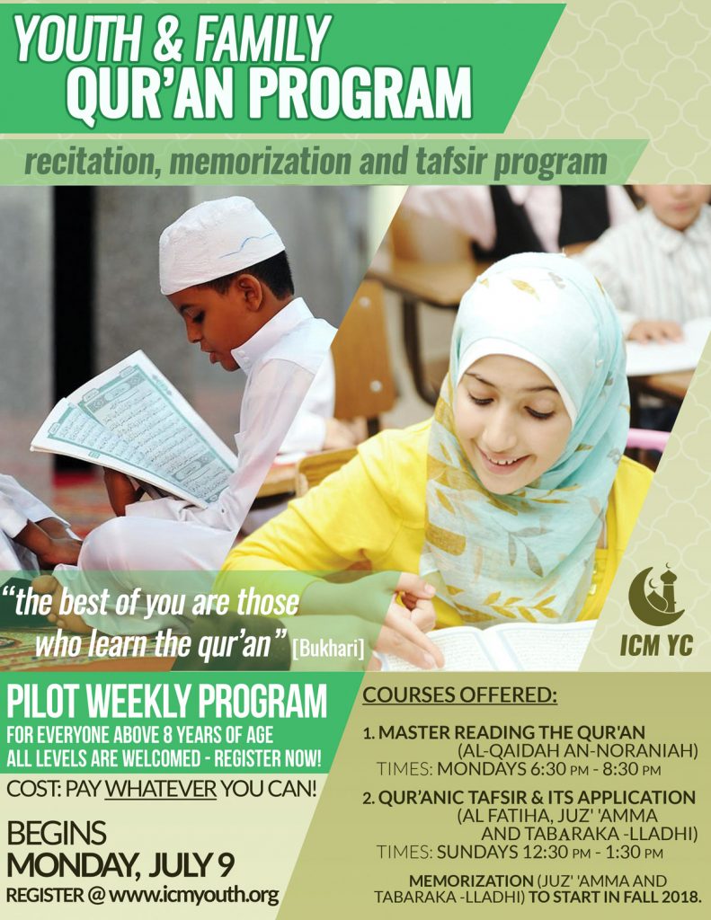 ICM Youth Programs: Qur’an, Coding, Science, Outings and More ...