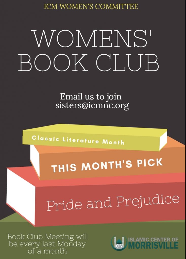 Book Club for Sisters – Islamic Center of Morrisville