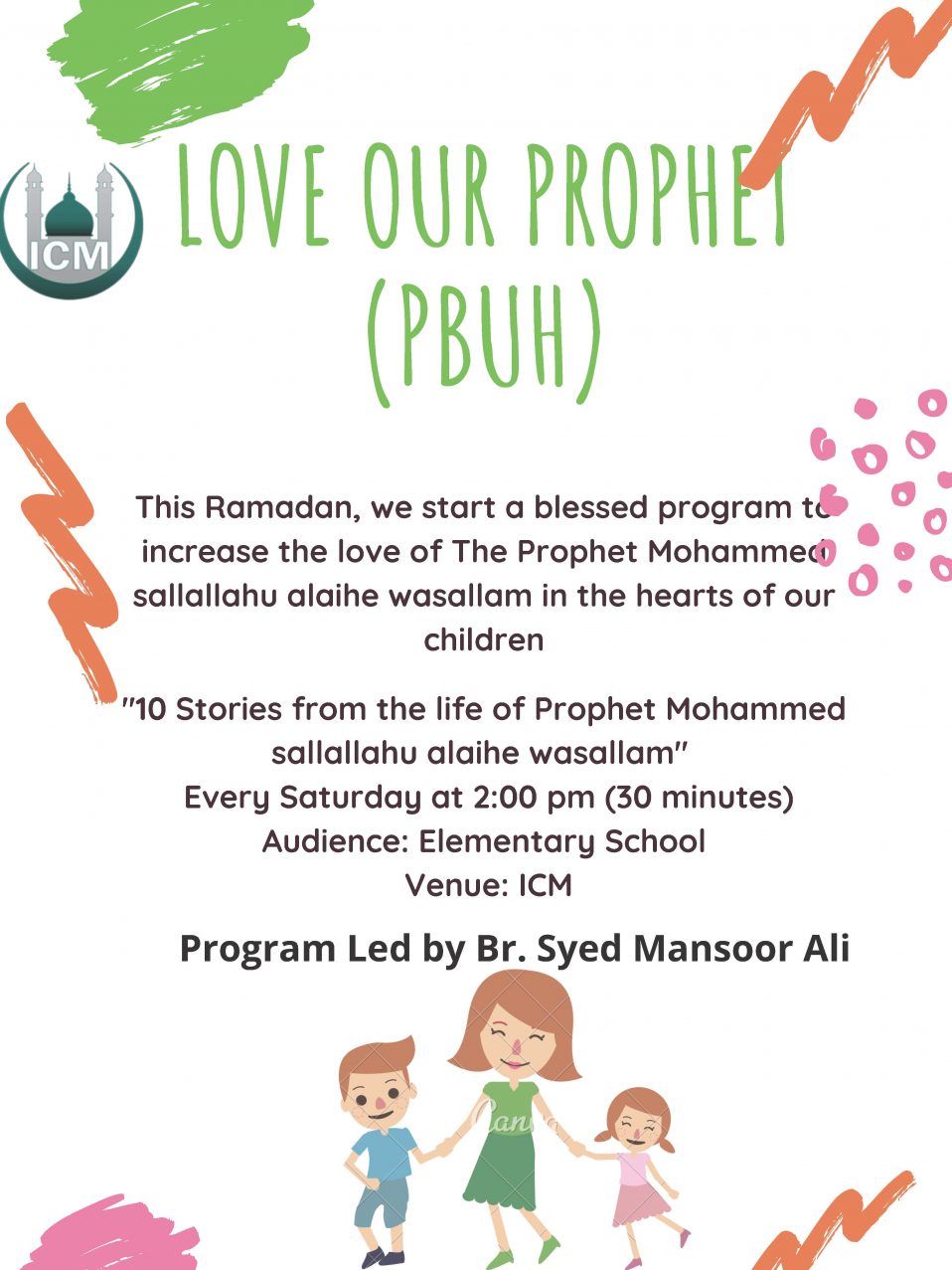 Love our Prophet Program – Islamic Center of Morrisville