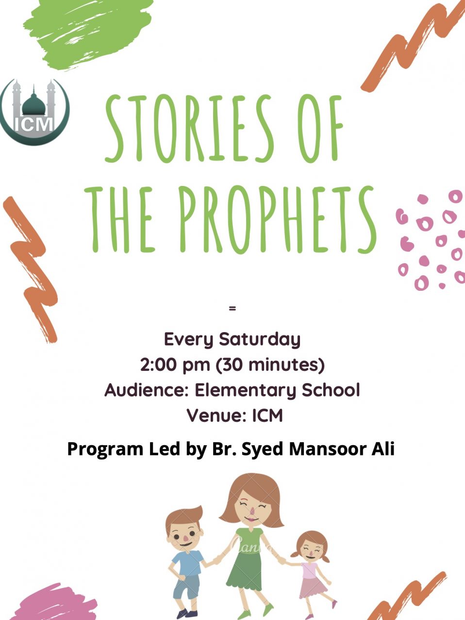 Stories of the Prophets for Elementary age kids – Islamic Center of ...