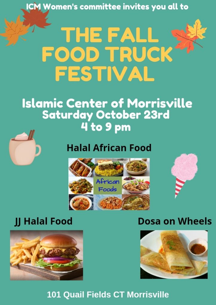 Fall Food Truck Festival – Islamic Center of Morrisville