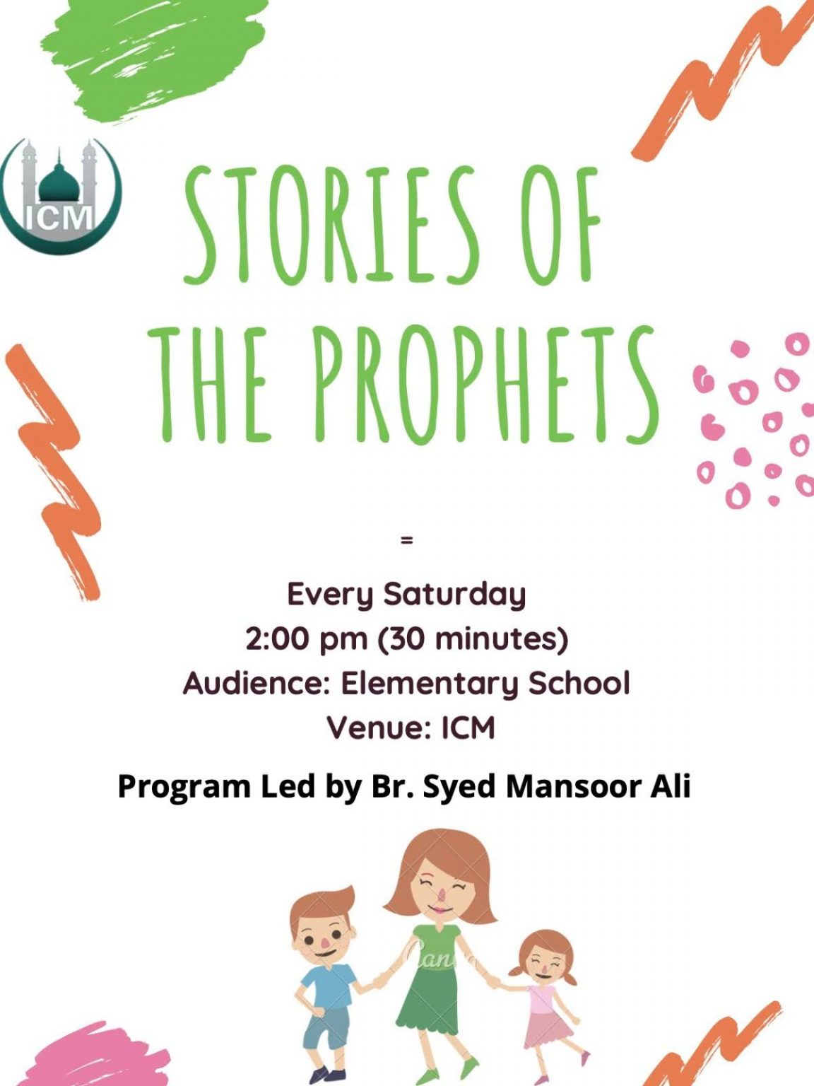 Prophet Stories for Elementary Children – Islamic Center of Morrisville
