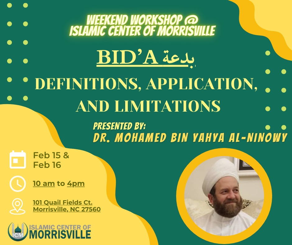 Islamic Center of Morrisville – Many Skin Colors. One Ummah. No Racism ...
