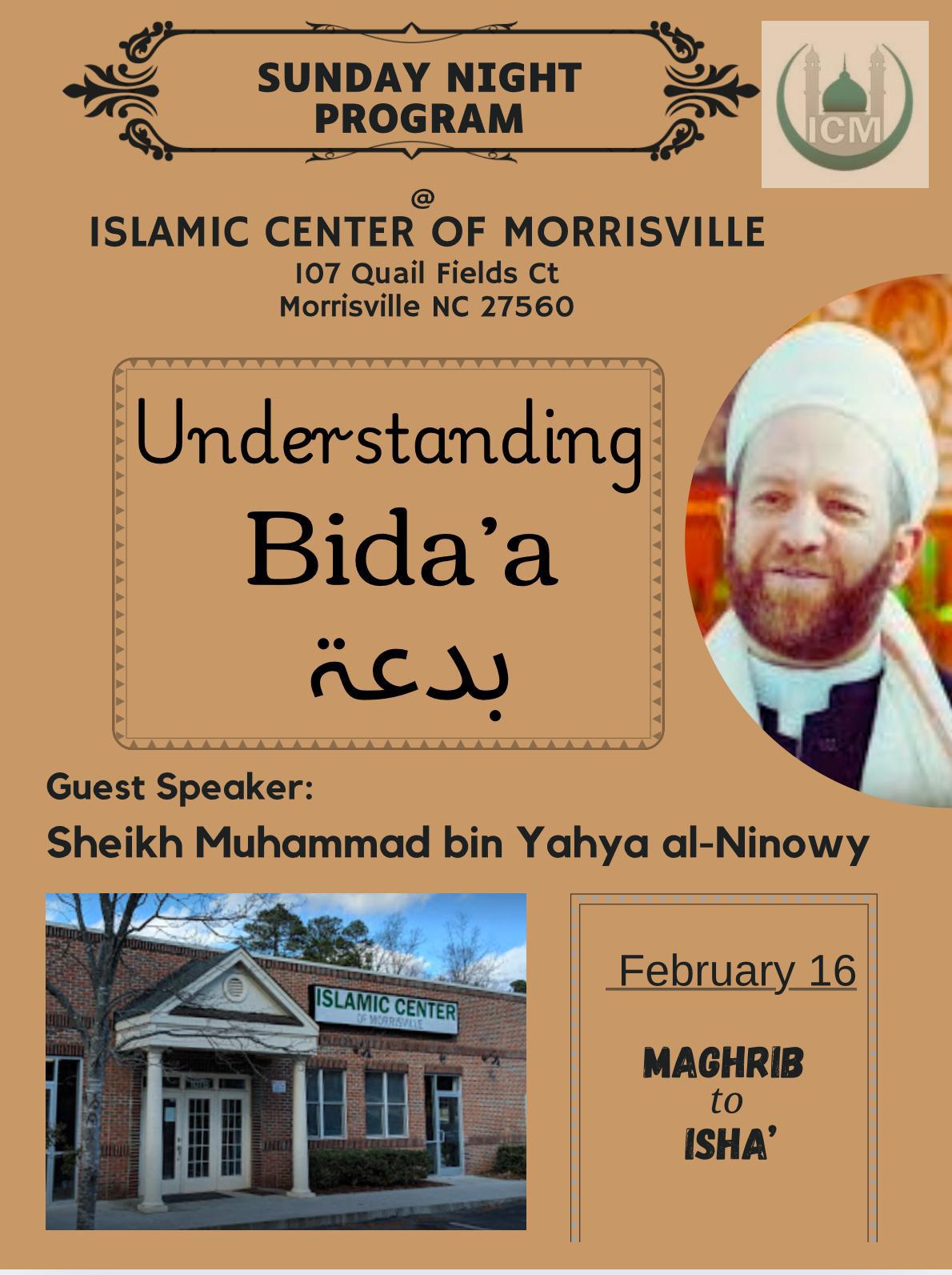 Islamic Center of Morrisville – Many Skin Colors. One Ummah. No Racism ...