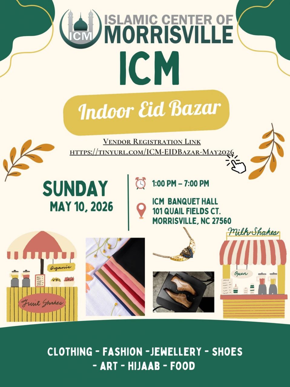 Islamic Center of Morrisville – Many Skin Colors. One Ummah. No Racism ...